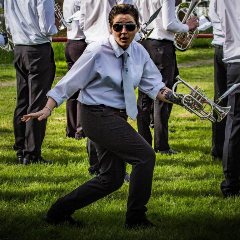 Stockport Silver Welcomes Their New MD Nicki Moss. | Stockport Silver Band